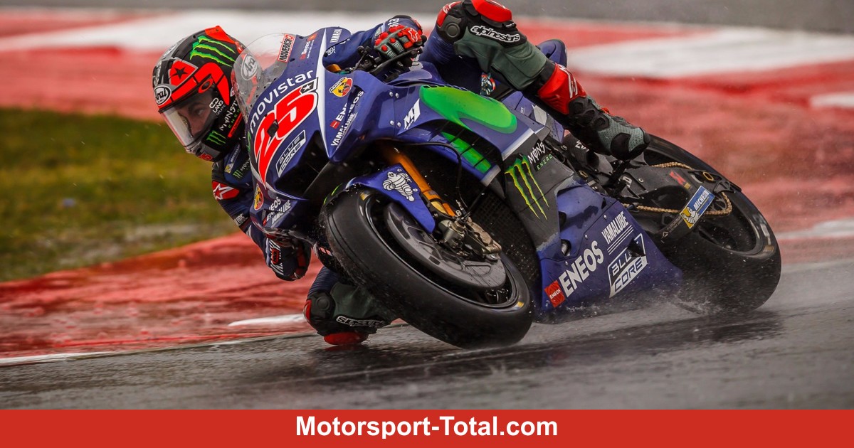Maverick Vinales Vierter: Mit Fortschritt im Nassen zufrieden Maverick Vinales Vierter: Mit Fortschritt im Nassen zufrieden